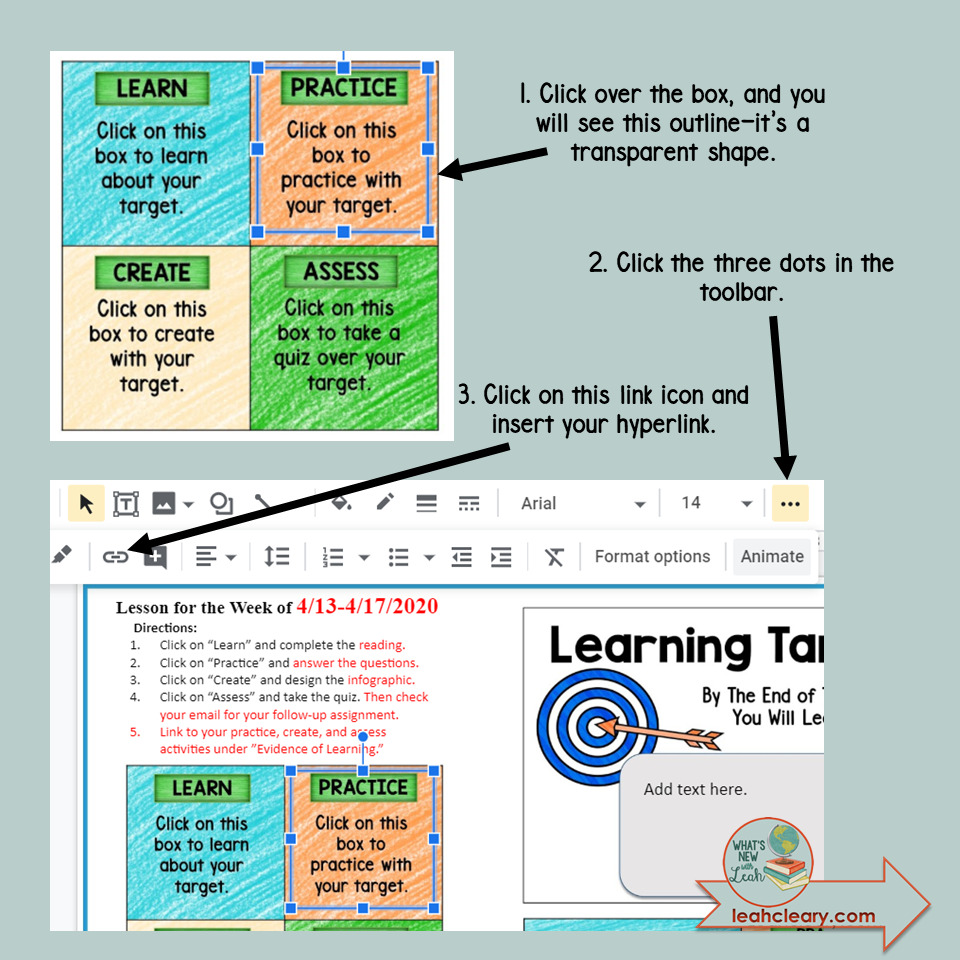 A Template for Distance Learning - Leah Cleary