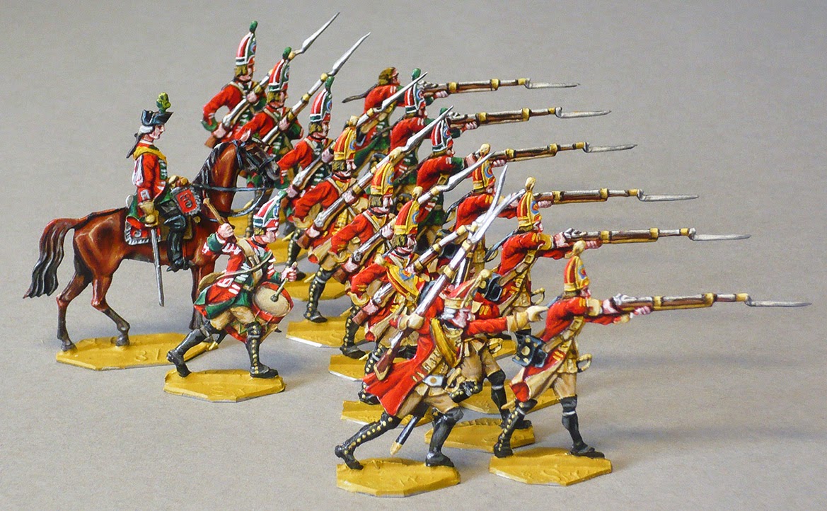 My Seven Year's War: My SYW Workbench – British, Hannoverians, & Saxons