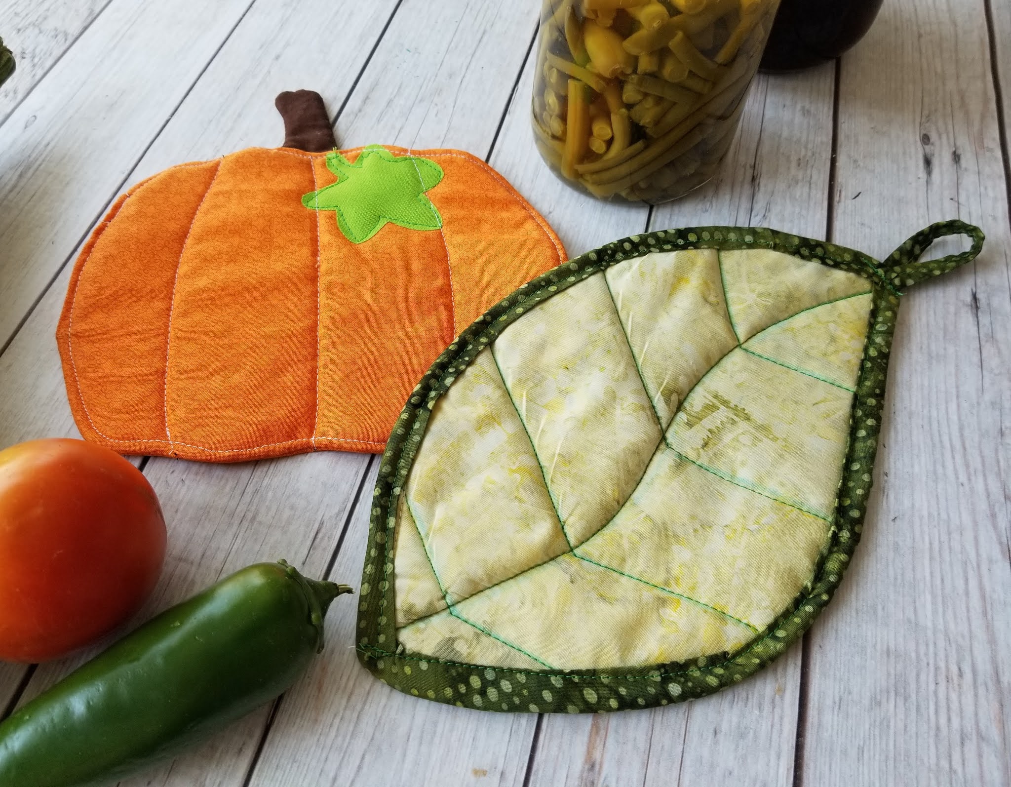 Fall Pot Holder Sewing Pattern | Sew Simple Home