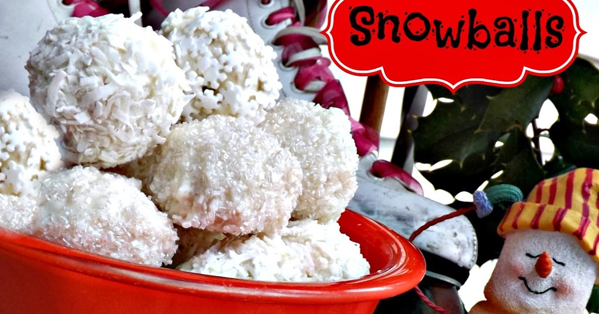 FoodThoughtsOfaChefWannabe: Snowballs!