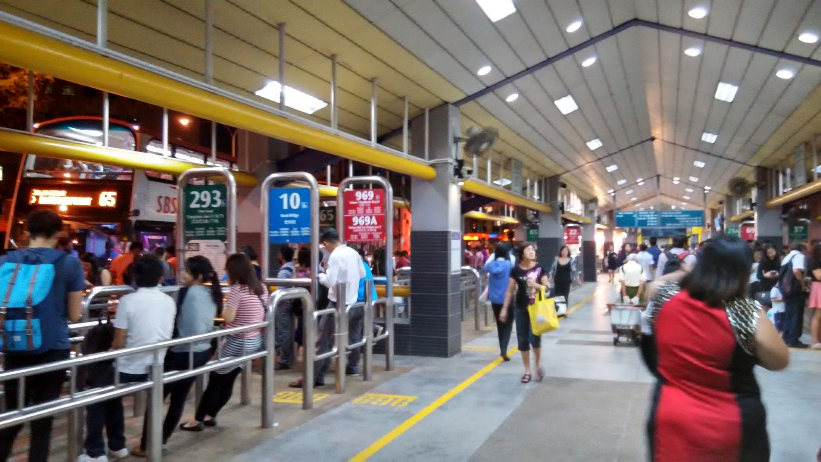 Our Journey : Singapore Tampines MRT - Tampines Bus Interchange