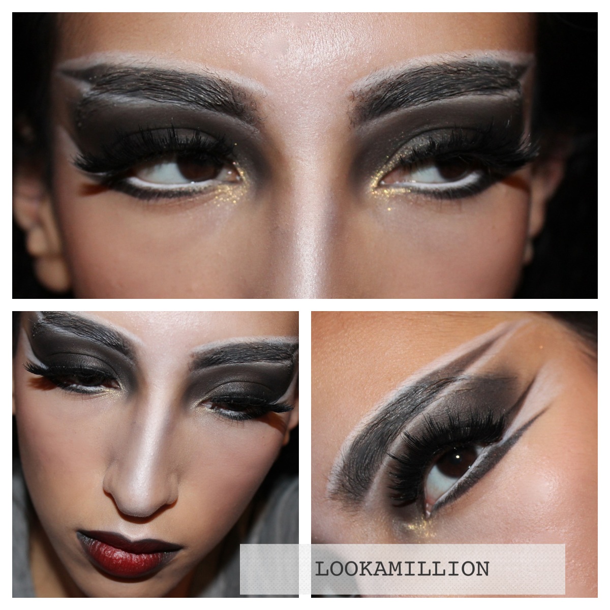LOOKAMILLION : VAMPIRE/WITCH/? : Halloween makeup ideas
