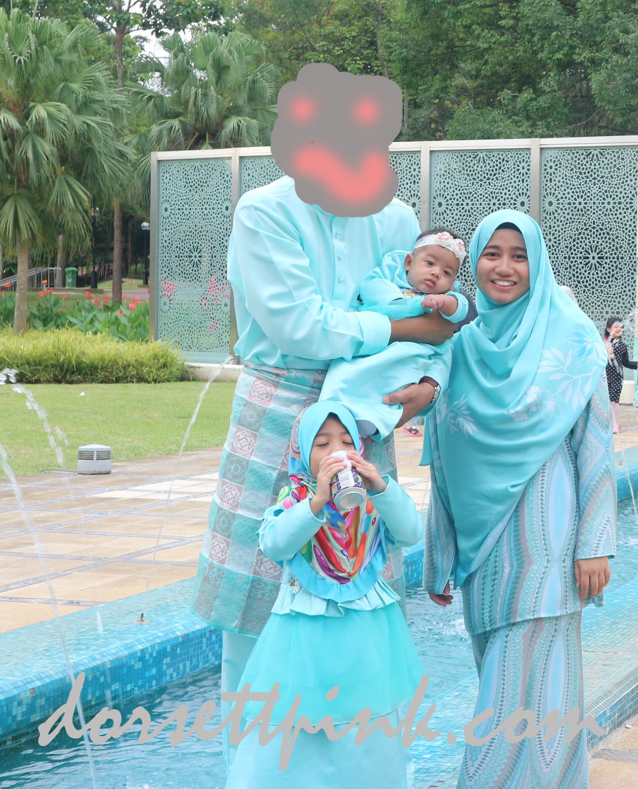 OOTD Hari Raya 2018 | Dorsett Pink