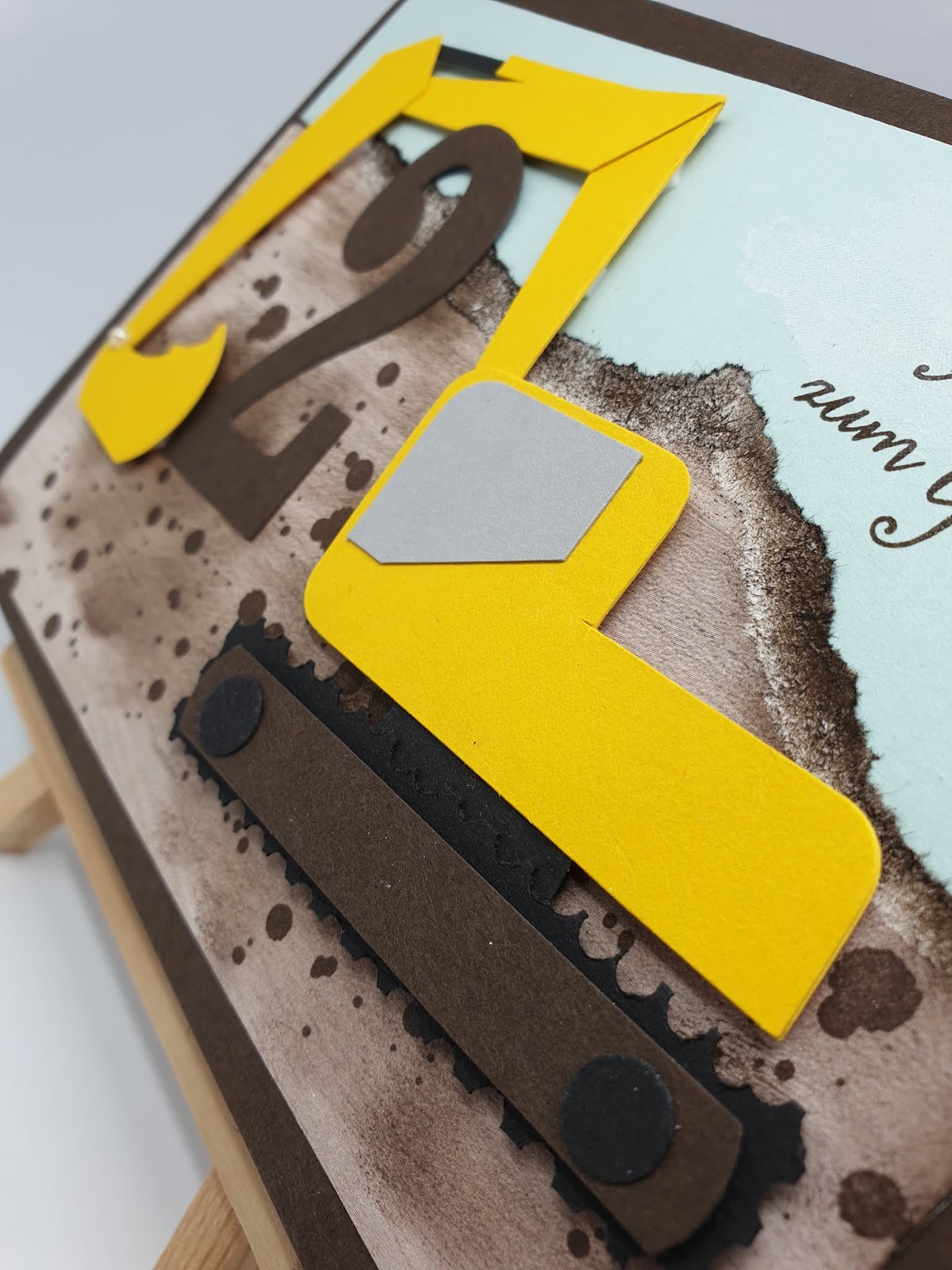 Hamma(h)Kreativ: Bagger-Geburtstag