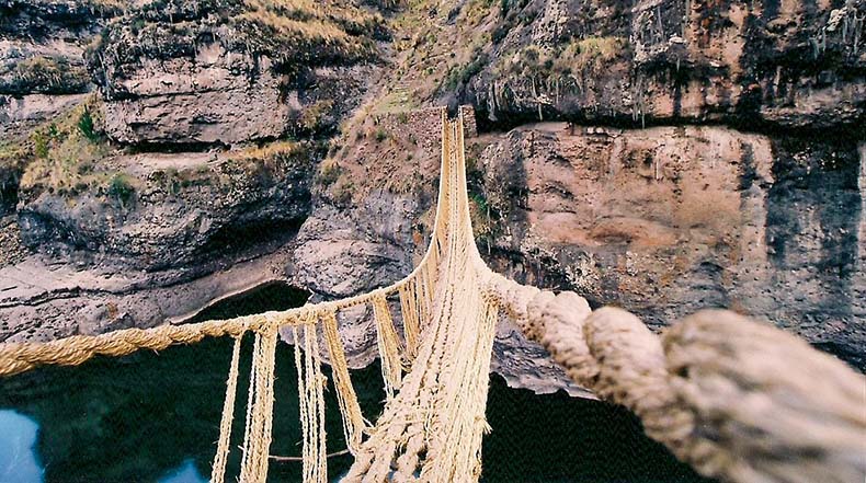 Keshwa Chaca, el último puente colgante Inca - RUTA 33