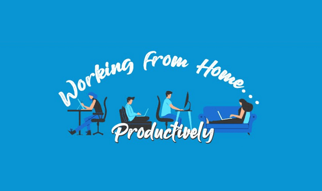 Working From Home Productively #Infographic - Visualistan Working From Home Productively #Infographic - Visualistan