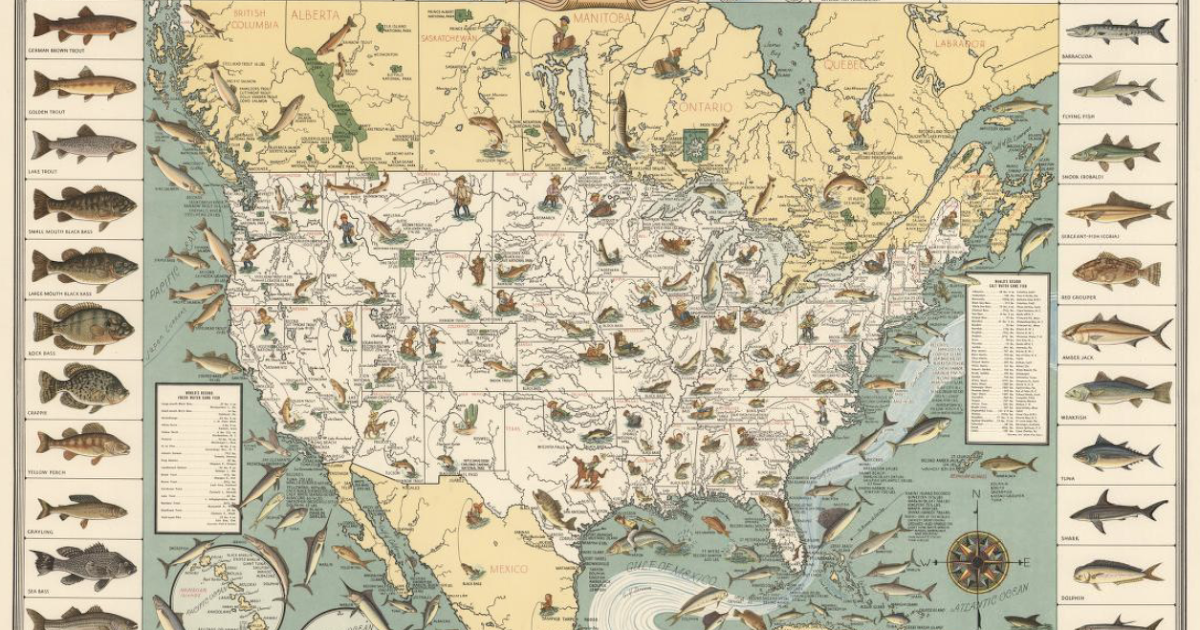 Map of the Week: Big Game Fish