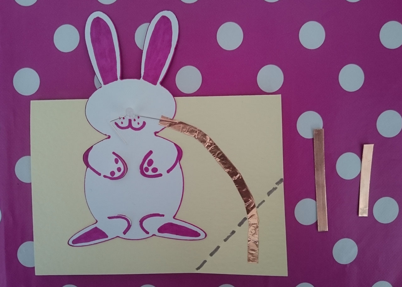 Simple Paper Circuit Easter Card with Flashing LED | Tech Age Kids ...