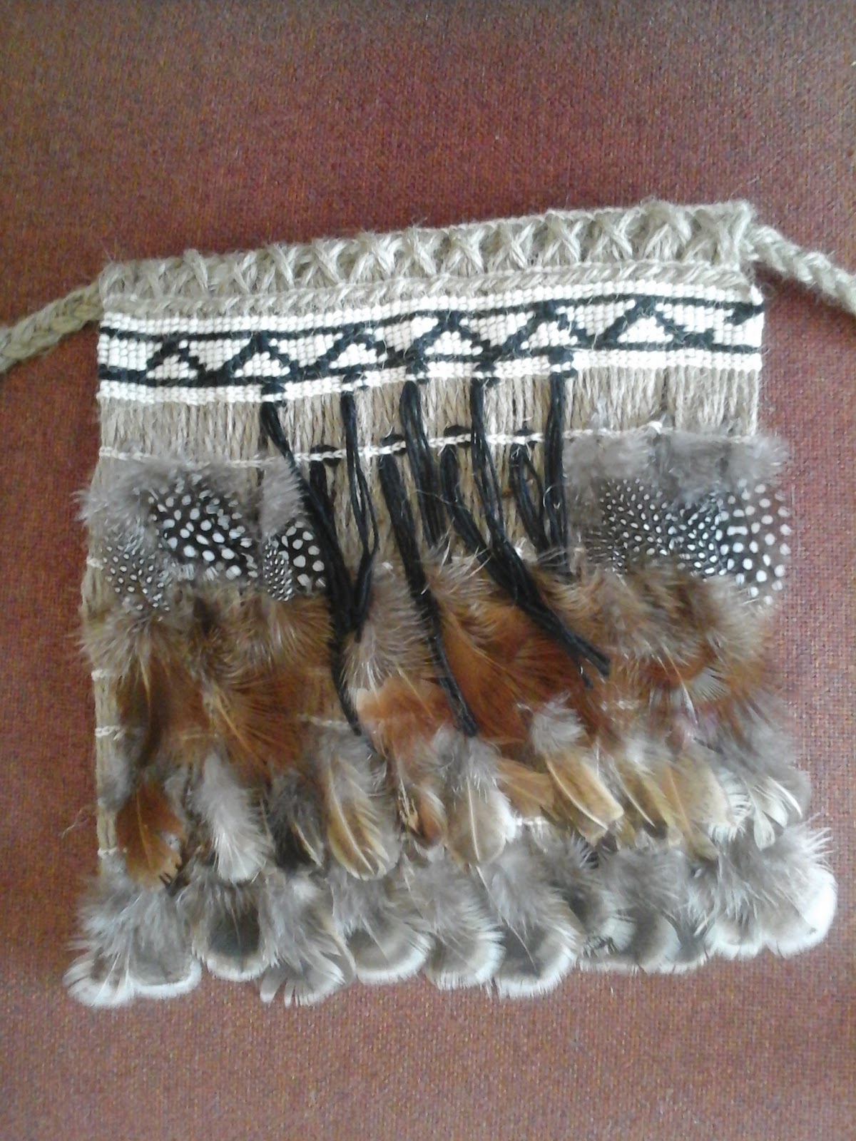 Robin Weaves Korowai: Weaving starts again