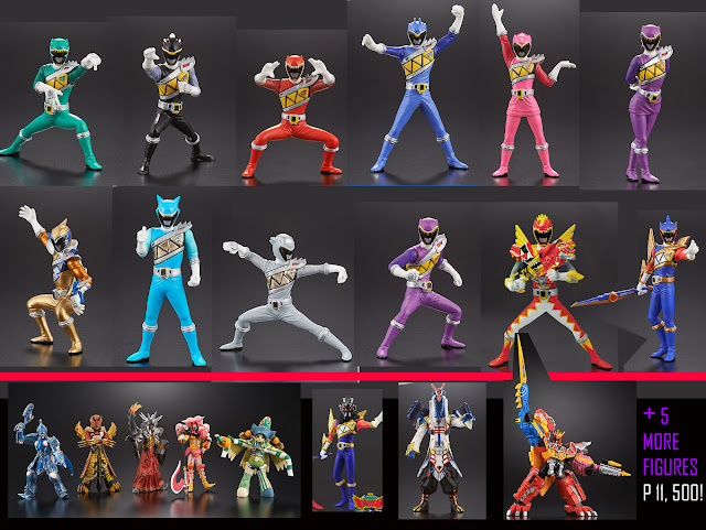 X: Kyoryuger HG Figure set. 20 of 25 revealed!