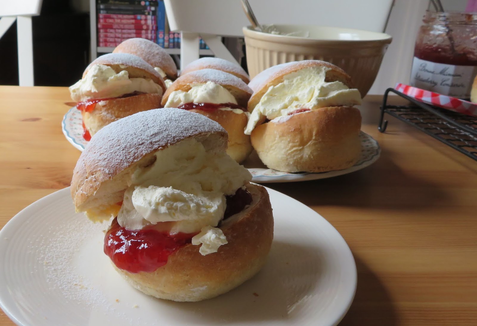 Traditional Cornish Splits | The English Kitchen