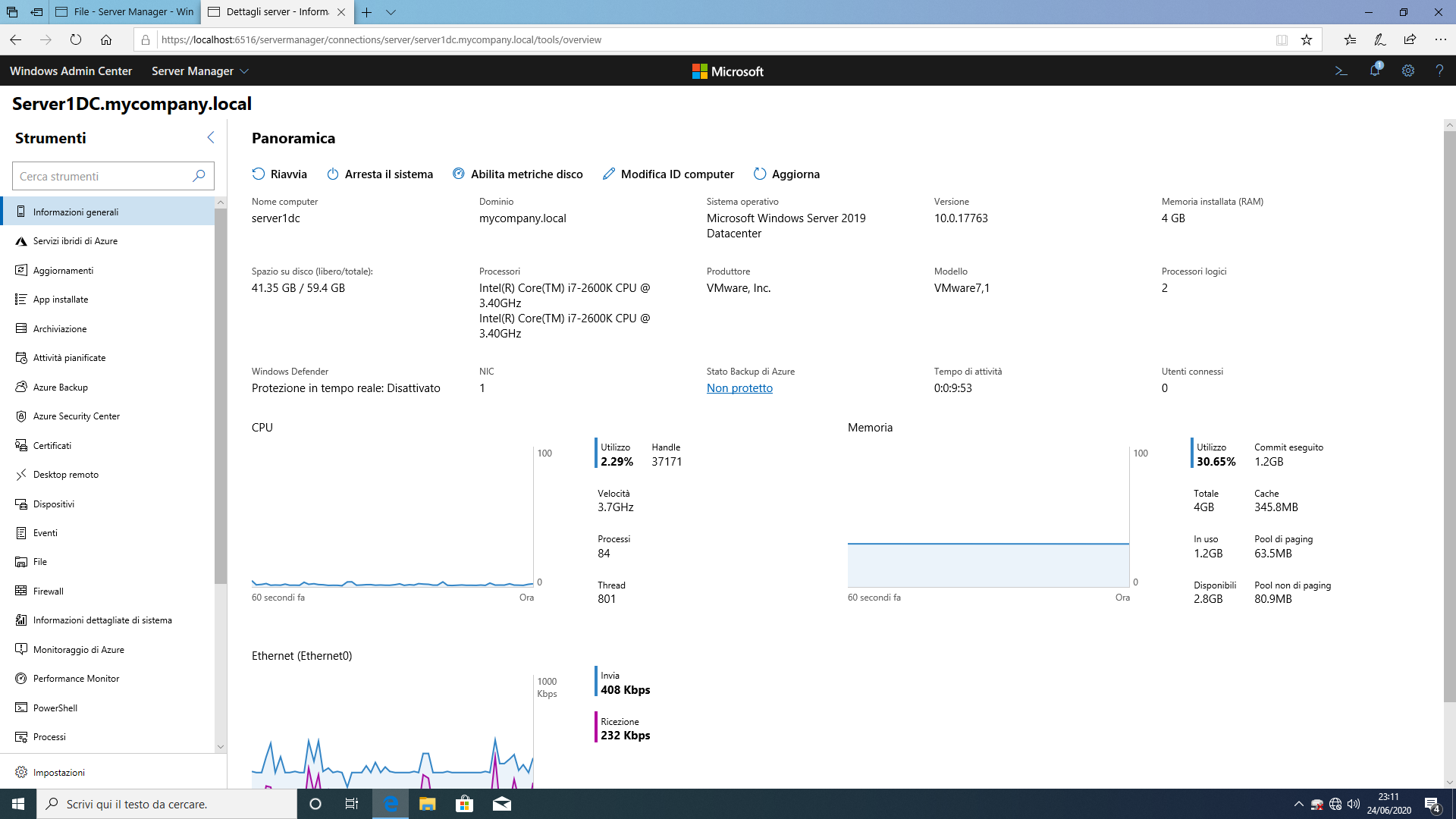 Information Technology: Windows Server 2019: Utilizzo di Windows Admin ...