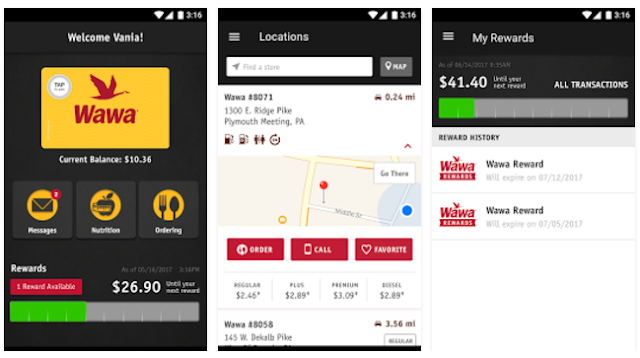 Wawa Mobile App - Youth Apps