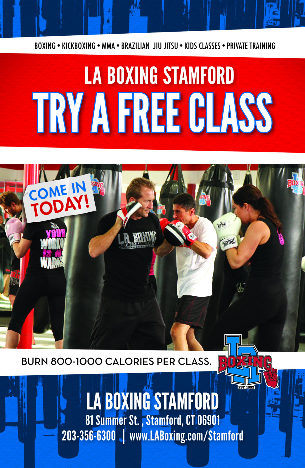 Stamford Downtown Events: LA Boxing in Stamford Downtown