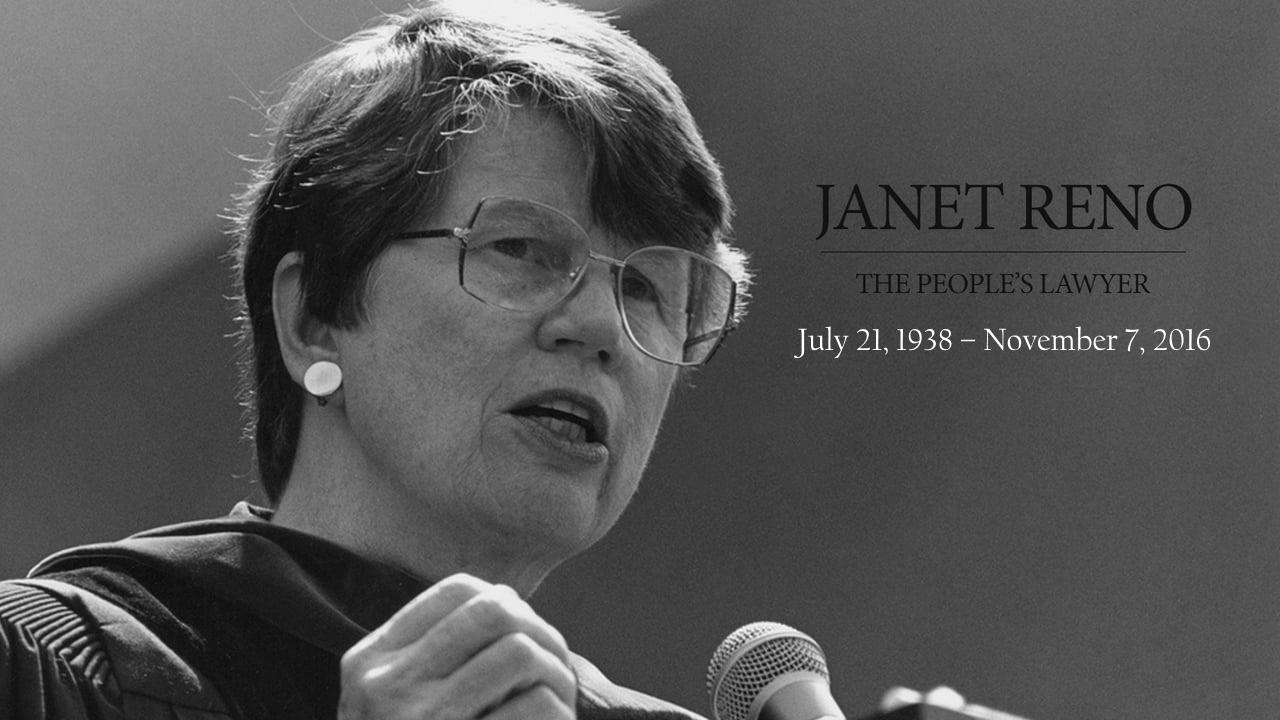 EYE ON MIAMI: Janet Reno Memorial Service and President Bill Clinton ...