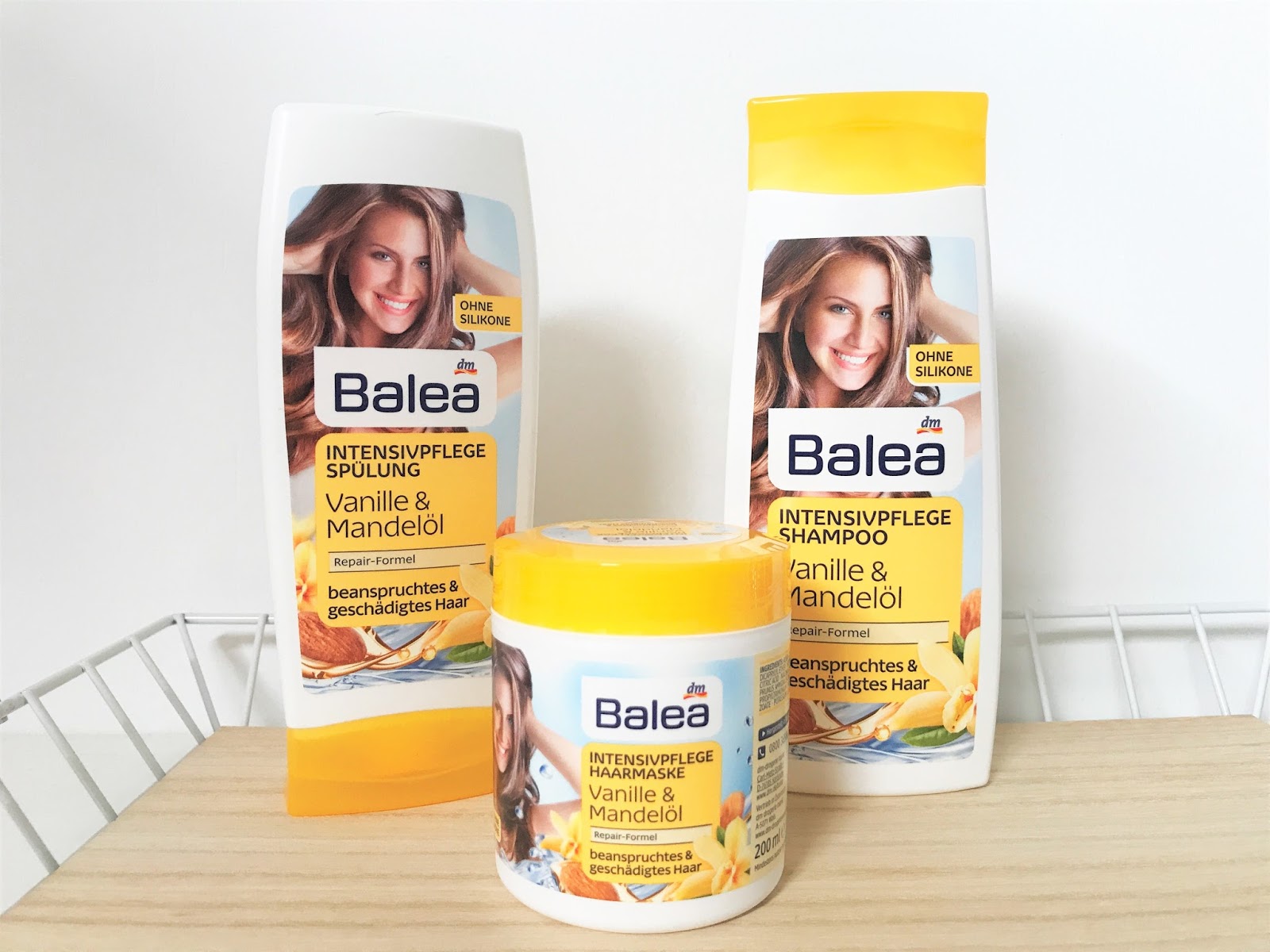 Balea | Intensieve verzorging Shampoo, Conditioner en Haarmasker
