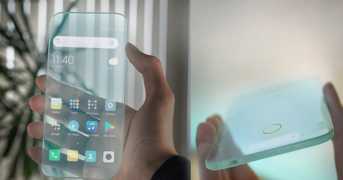 The Transparent Smartphone