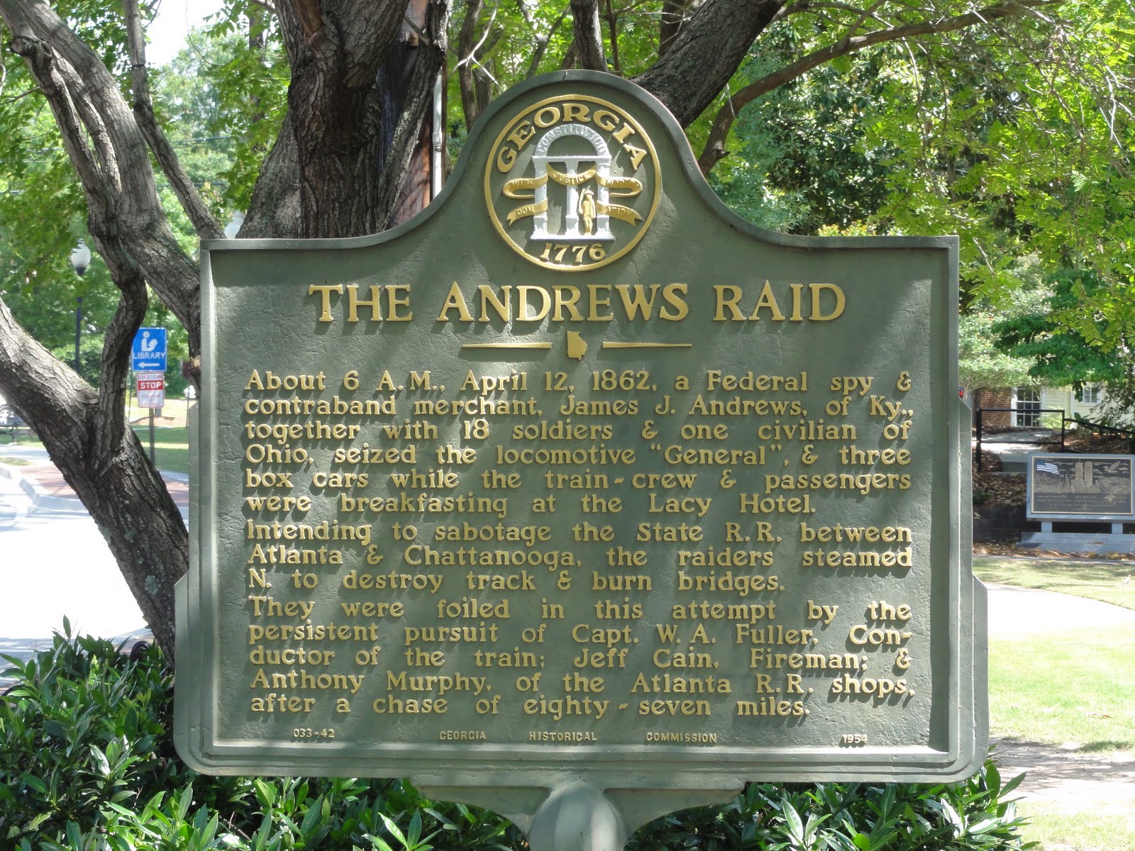 Andrew's Depot: Kennesaw, Georgia - Memorial Park