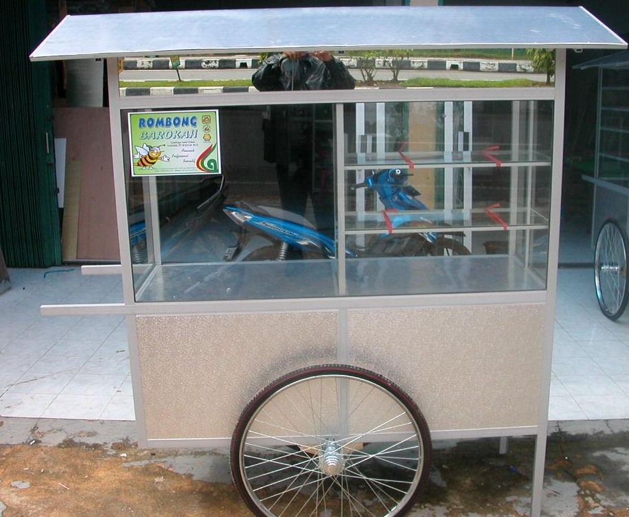 INSPIRASI..!! Inilah 58 Model Gerobak Gorengan Modern Terbaru yang ...