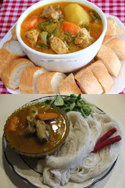 How to Cook Khmer Foods: How to Cook Samlar Kari Sach Morn (Chicken Curry)