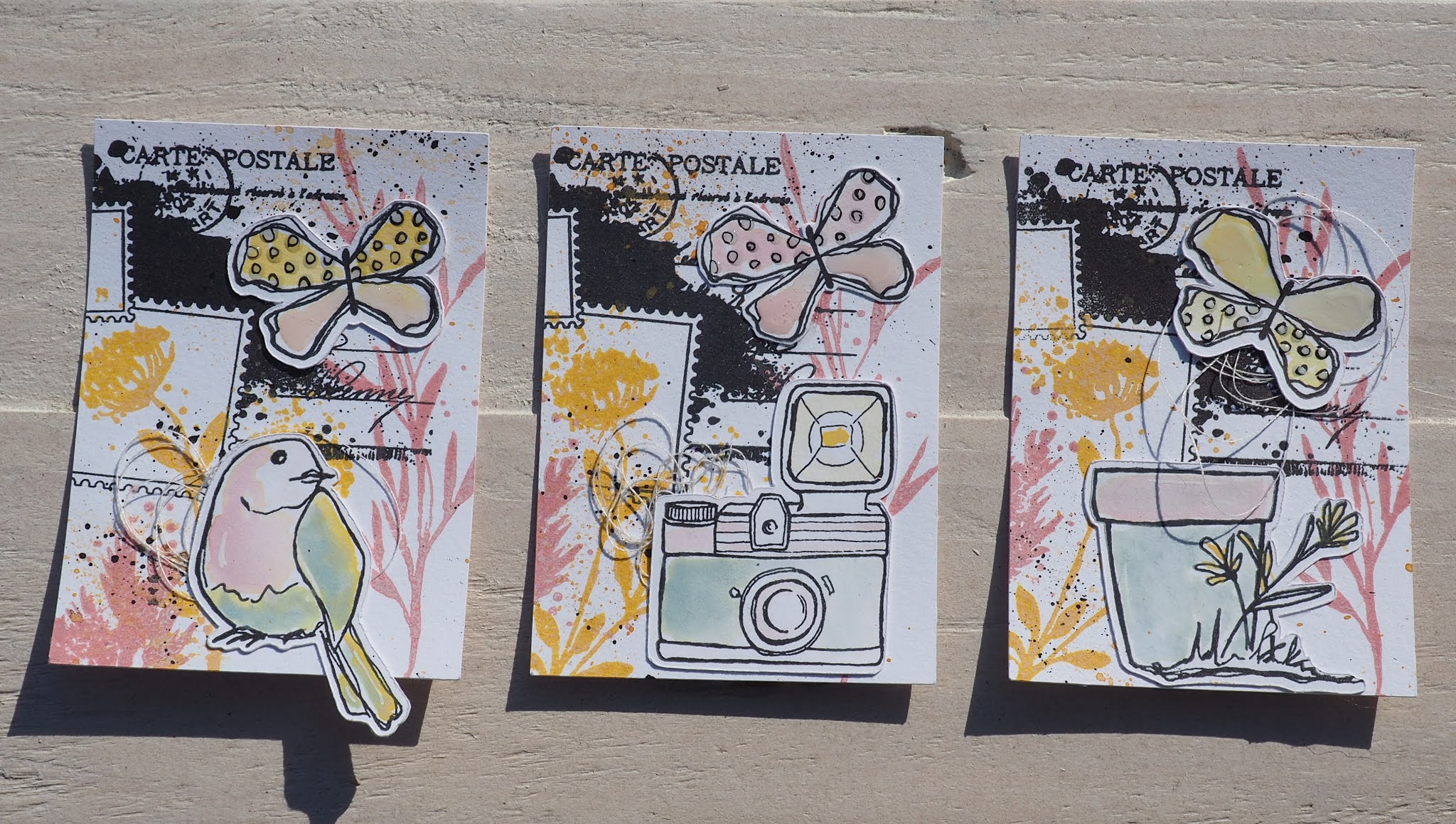 ATC "Artist Trading Card" | Blog Cap sur le Scrap