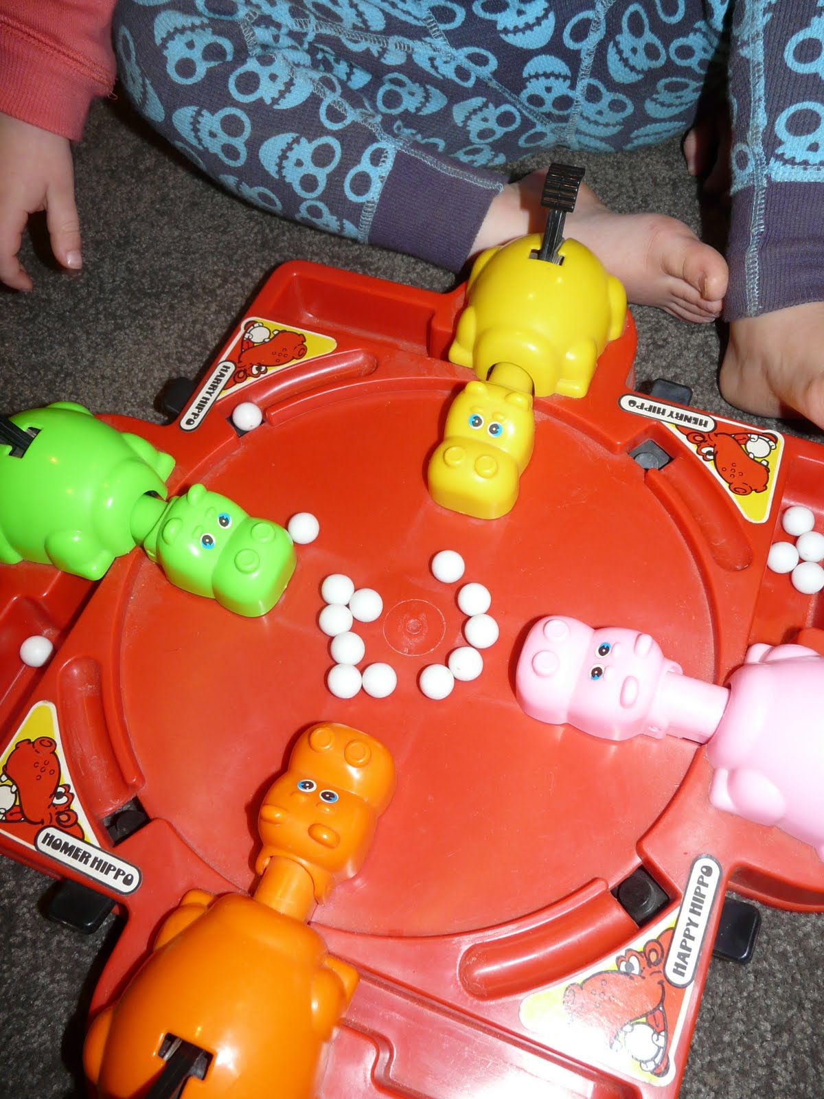 The Wheeldon Family: Vintage Hungry Hungry Hippos