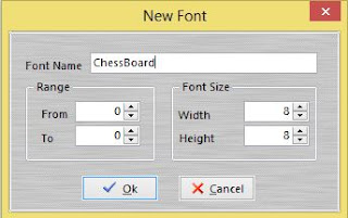 Programming OLED Display tutorials: Tutorial-2: Using GLCD Font Creator ...