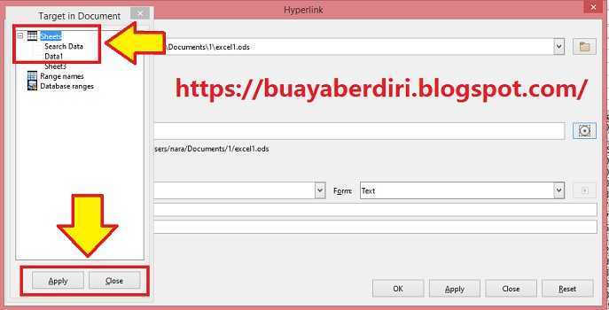 Cara Menghubungkan antar sheet diexcel - Hyperlink Antar Sheet Excel