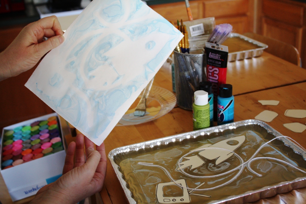 Make or Die.: Gelatin Monoprints.