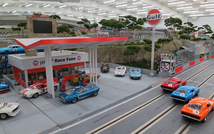 Just A Car Guy: Slot car model racetracks... incredible details ...