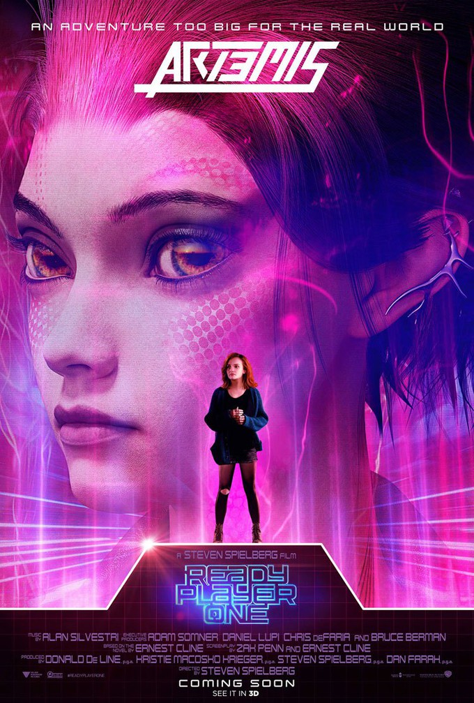 Animatrix Network: Character Posters for 'READY PLAYER ONE'