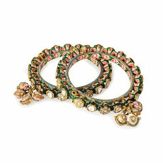 Polki bangles designs