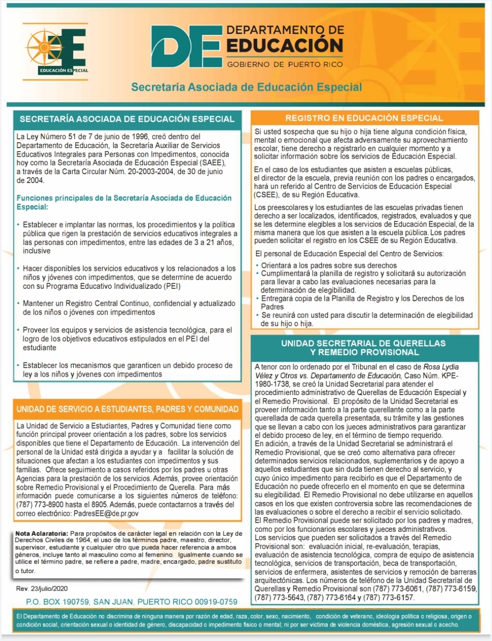 Consejería Profesional * Escuela Superior Ana Roqué de Duprey ...