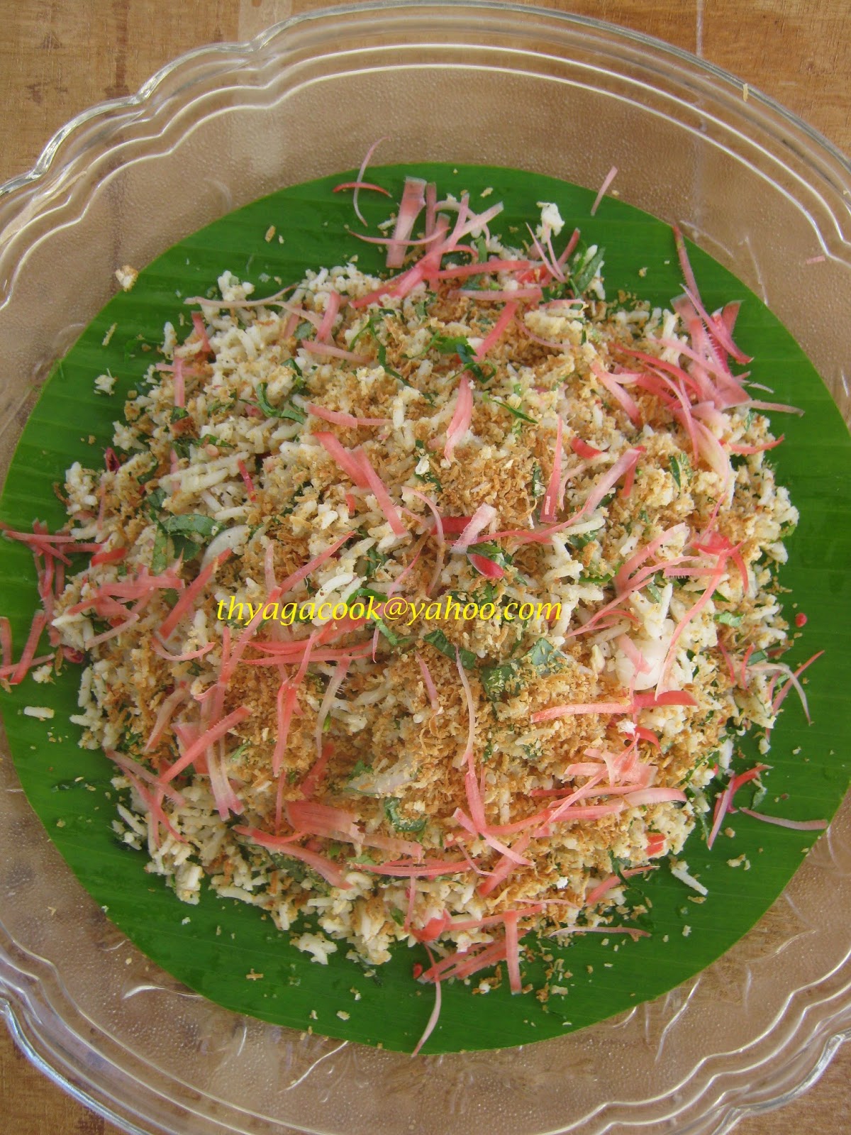 KARI LEAFS ... Malaysian flavour's: NASI ULAM ( HERBA SALAD RICE )