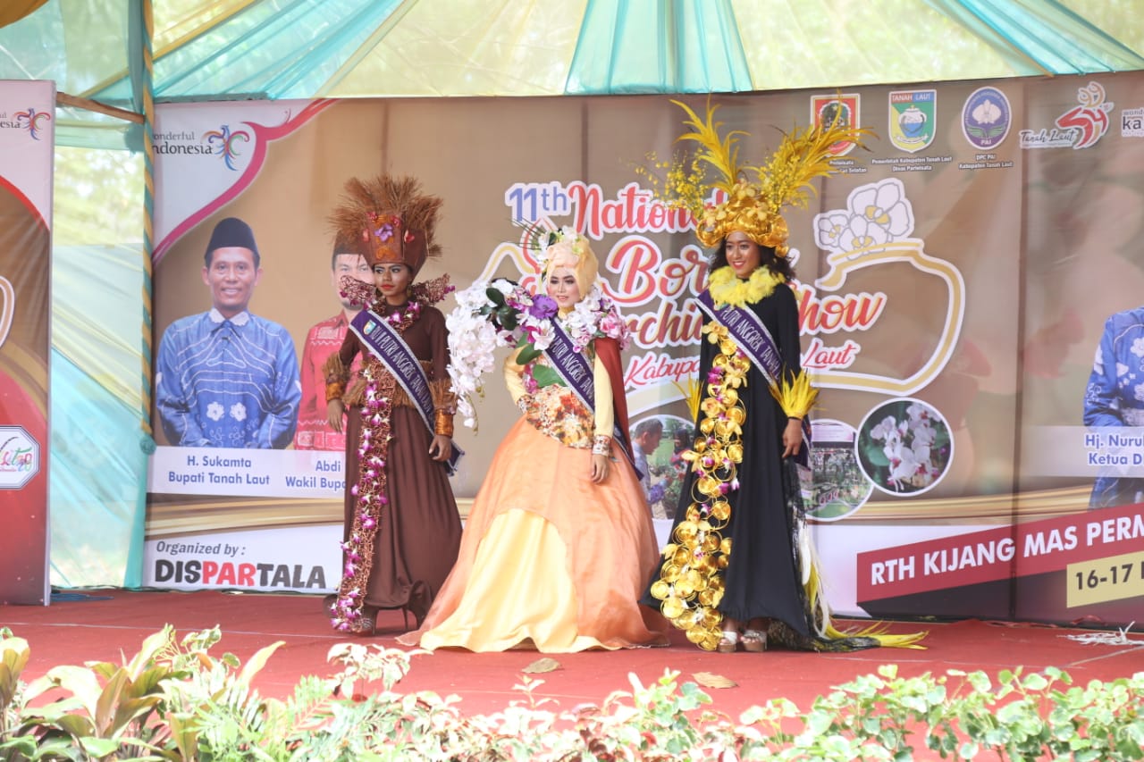 Gelar Kontes Anggrek, Predikat Putri Anggrek Diraih Gadis Papua