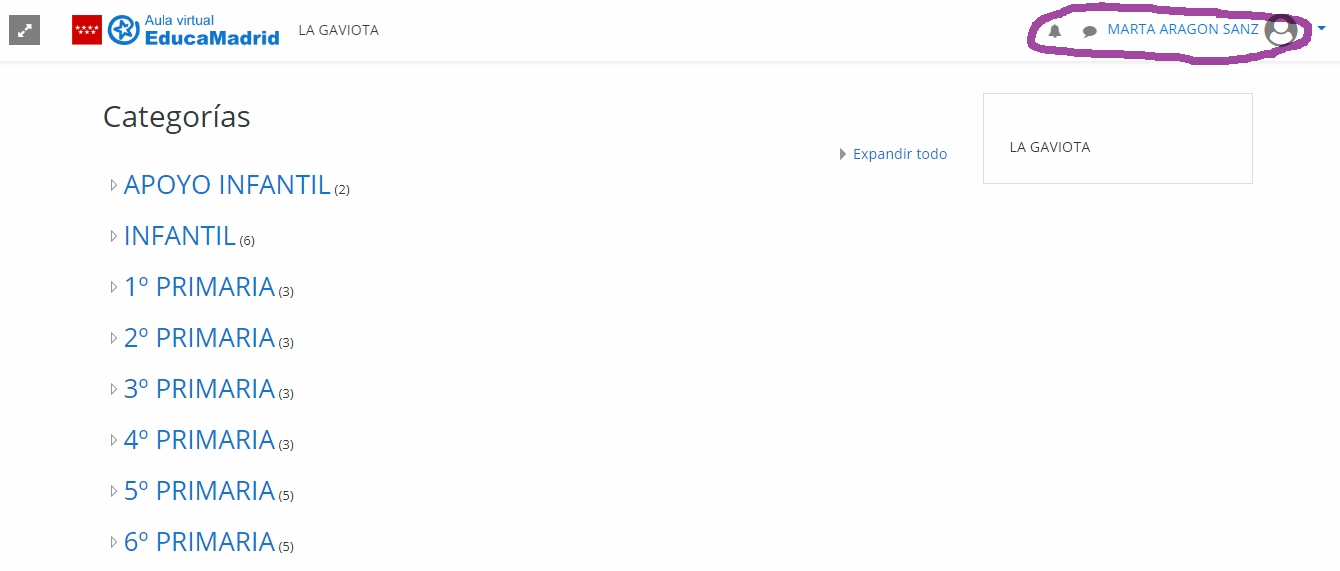 APRENDIENDO JUNTOS: PRIMER TUTORIAL PARA ENTRAR AL AULA VIRTUAL DE ...
