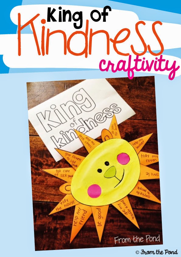 Kindness Day Craft Freebie | From the Pond