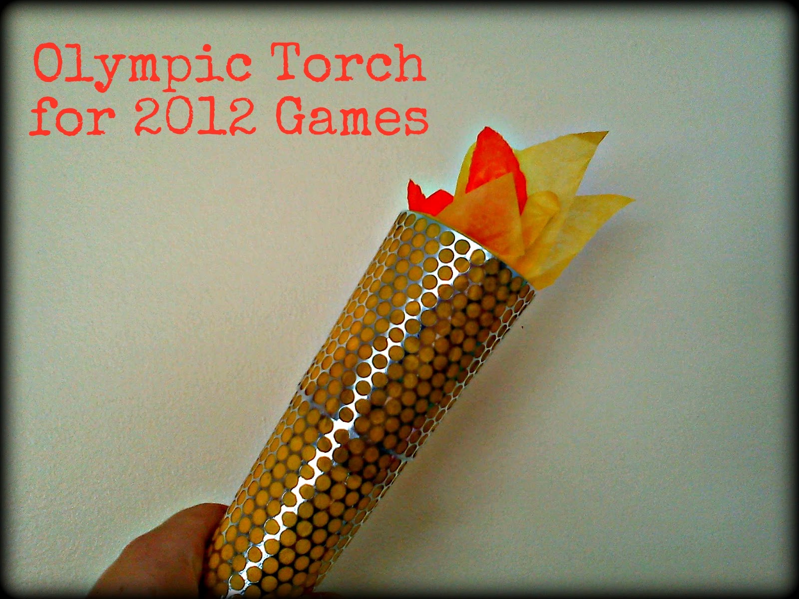 Sun Hats & Wellie Boots: Make Your Own Olympic Torch & Winners Medals