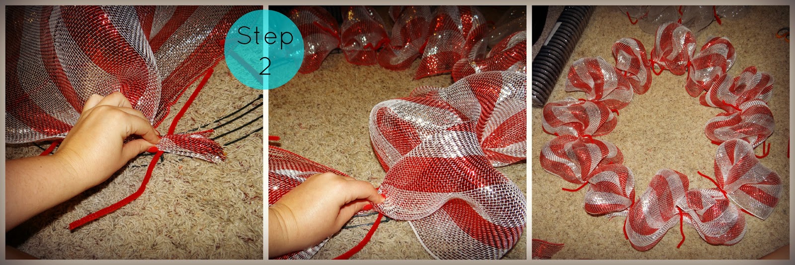 Creating Sunshine: DIY Alabama deco mesh wreath