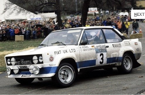 DarioRS decals: CALCAS/DECALS 1/32 FIAT 131 ABARTH, W. RÖHRL, RALLY RAC ...