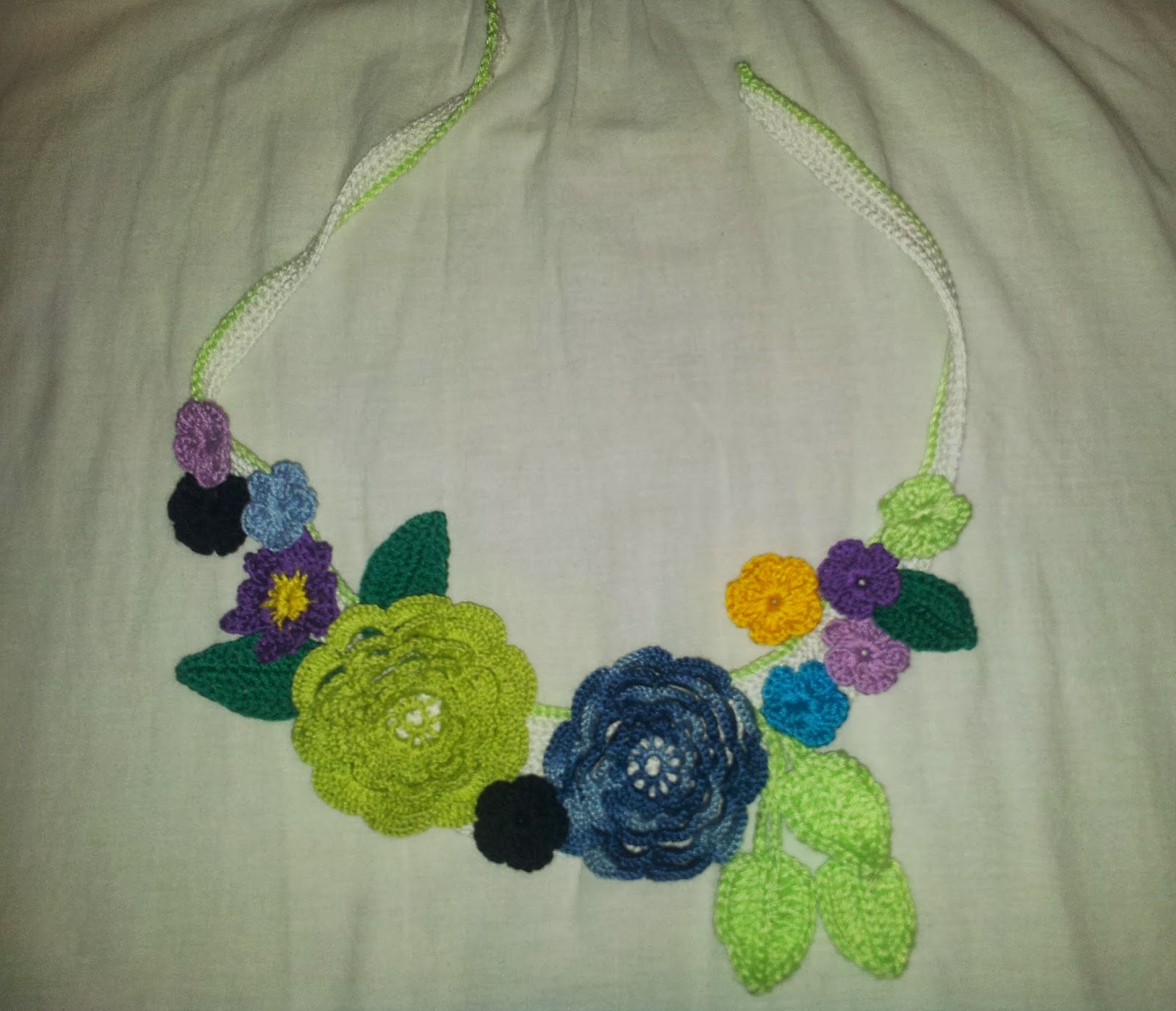 Magia crosetei: Coliere crosetate