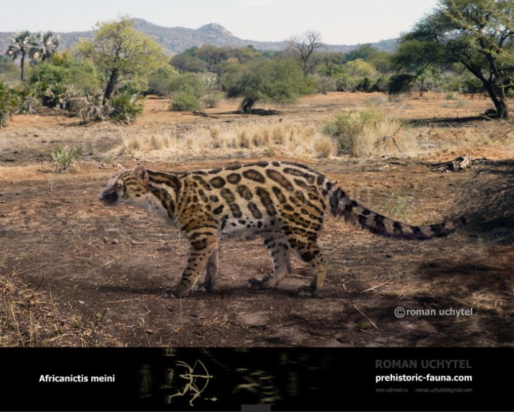 Escenarios prehistóricos: Africanictis