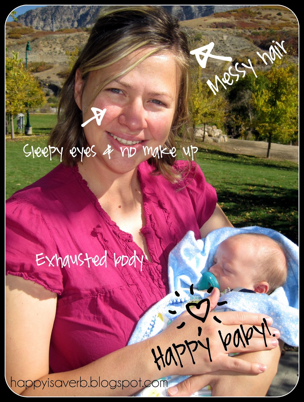 Happy is a verb: Help a Momma Out Series