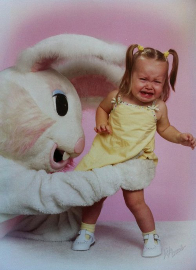 These Creepy and Disturbing Vintage Easter Bunny Photos That Will Make ...