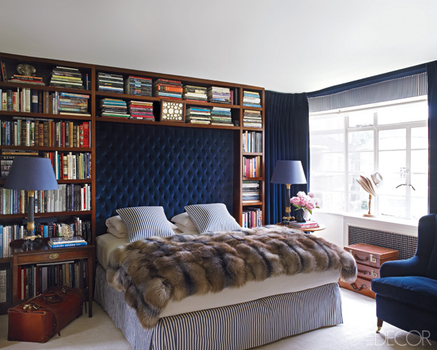 Eye For Design: Bedroom Libraries For Book Lovers