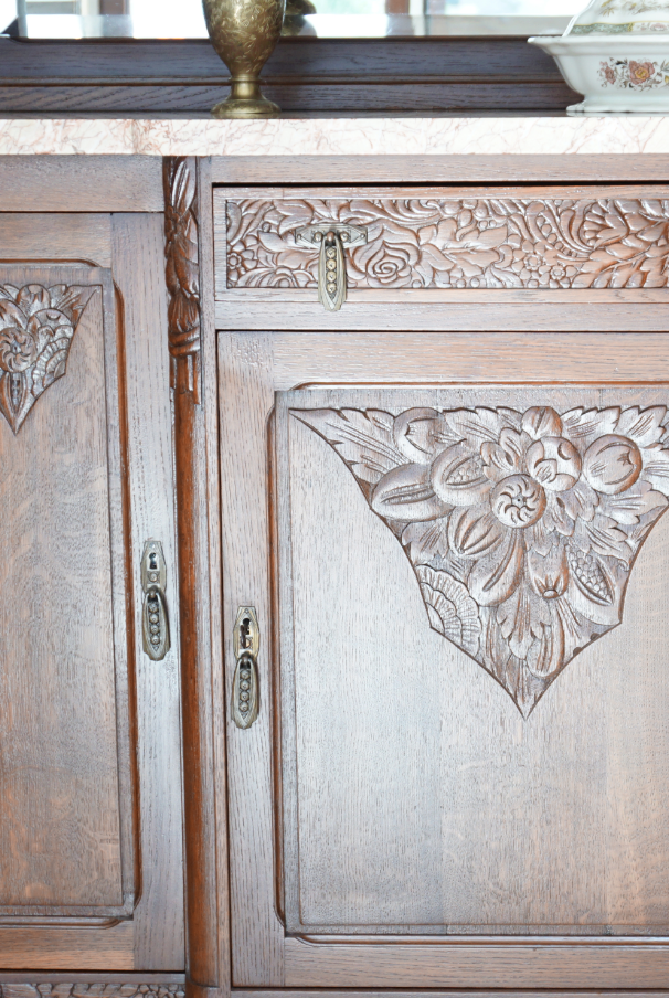 Modern Antyki: [5643] Kredens secesyjny