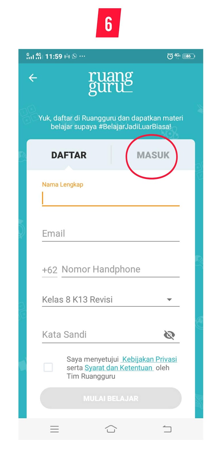 Cara Memindahkan Akun Ruang Guru ke Hp Lain - BERBAGI ILMU