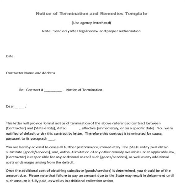 Contract Letter Template ~ Resume Letter