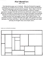 Art Masterpiece: Mondrian