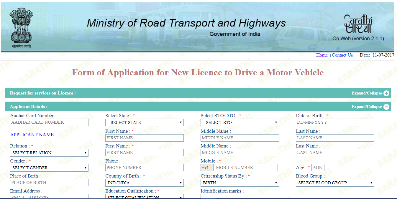 How to Apply for Learning Driving License in Karnataka